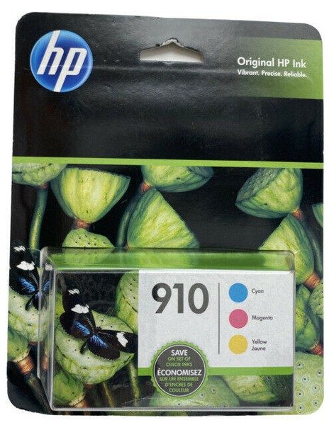 HP 910 (3YN97AN) Cyan/Magenta/Yellow Original Ink Cartridge for sale ...