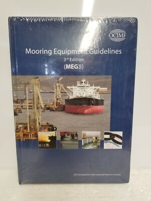 Mooring Equipment Guidelines - 3rd Edition - OCIMF 9781856090889| eBay
