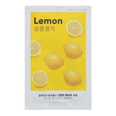 Missha Airy Fit Lemon Sheet Mask 19g For Women | eBay