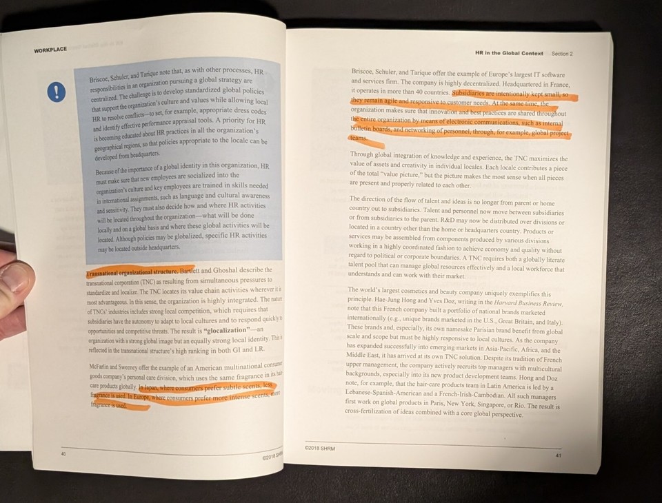 2018 SHRM Learning System Books Set Of 4 SHRM-CP / SHRM-SCP | eBay