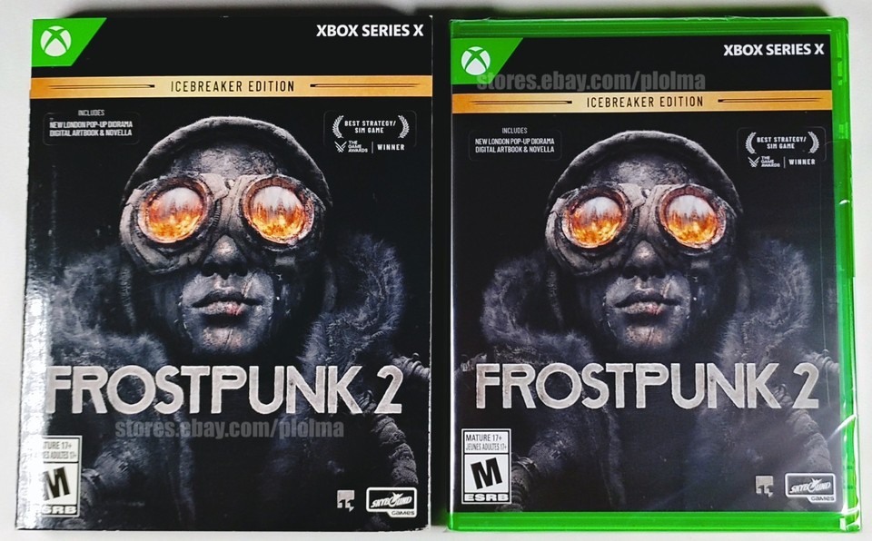 Frostpunk 2 Icebreaker Edition New XBOX SERIES X Game w/ Slipcover XSX ...