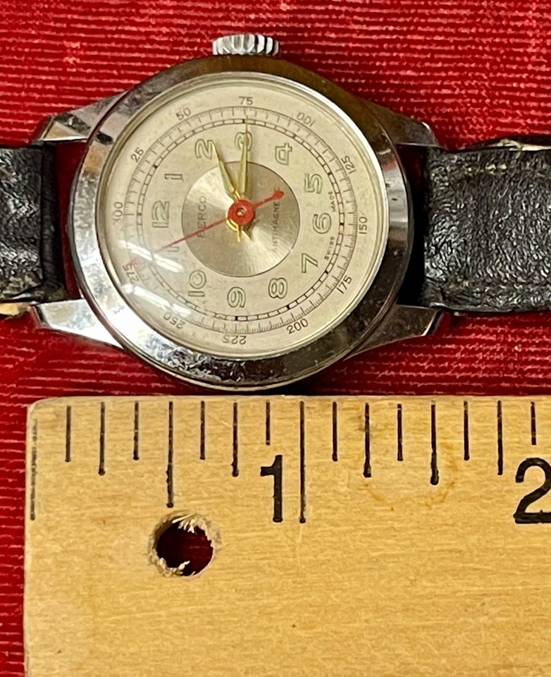 VTG BERCO ANTIMAGNETIC 410 WATCH WRISTWATCH NOT WORKING AS IS for PARTS ...