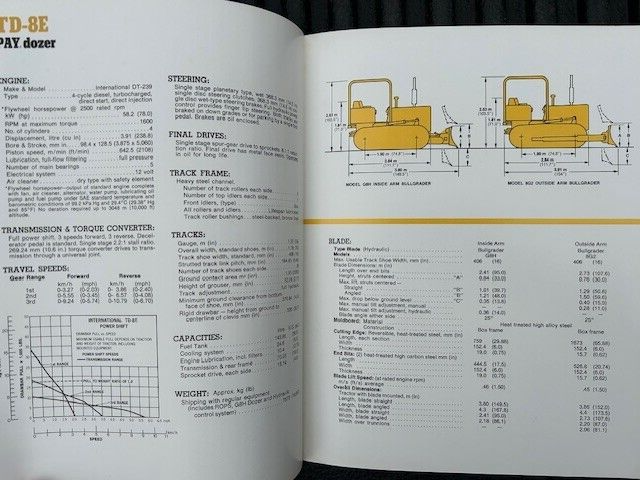 Original Vintage IH International Harvester TD-8E Pay Dozer ...