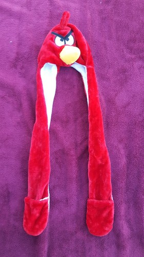 RARE - Original Angry Birds RED BIRD snood (white lining) (Fits Most ...