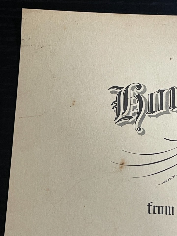 1961 US Army Honorable Discharge Certificate Armor Pvt Edwin Parks DD ...