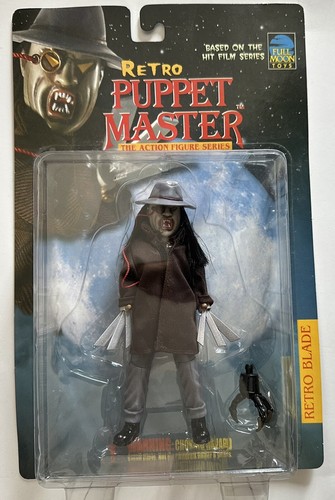 VINTAGE RETRO PUPPET MASTER BLADE ACTION FIGURE FULL MOON TOYS NEW 1999 ...