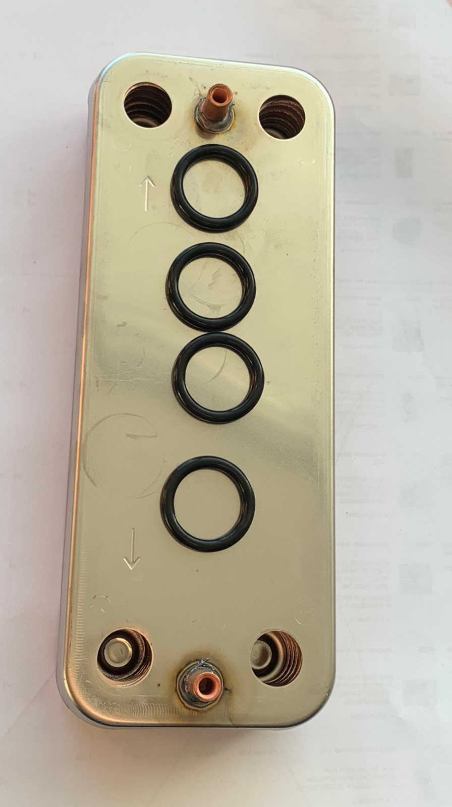 IDEAL LOGIC COMBI C30 176545 HEAT EXCHANGER NEW GC NO. (47-349-19 ...