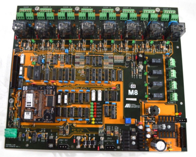 HIRSCH Model 8 M8 8-Door Controller 026-0000818 REV L w CCM7 | eBay