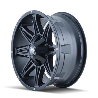 1 New 20x10 Mayhem Rampage Black-Matte Wheel/Rim 5x127 8090-2152MB | eBay