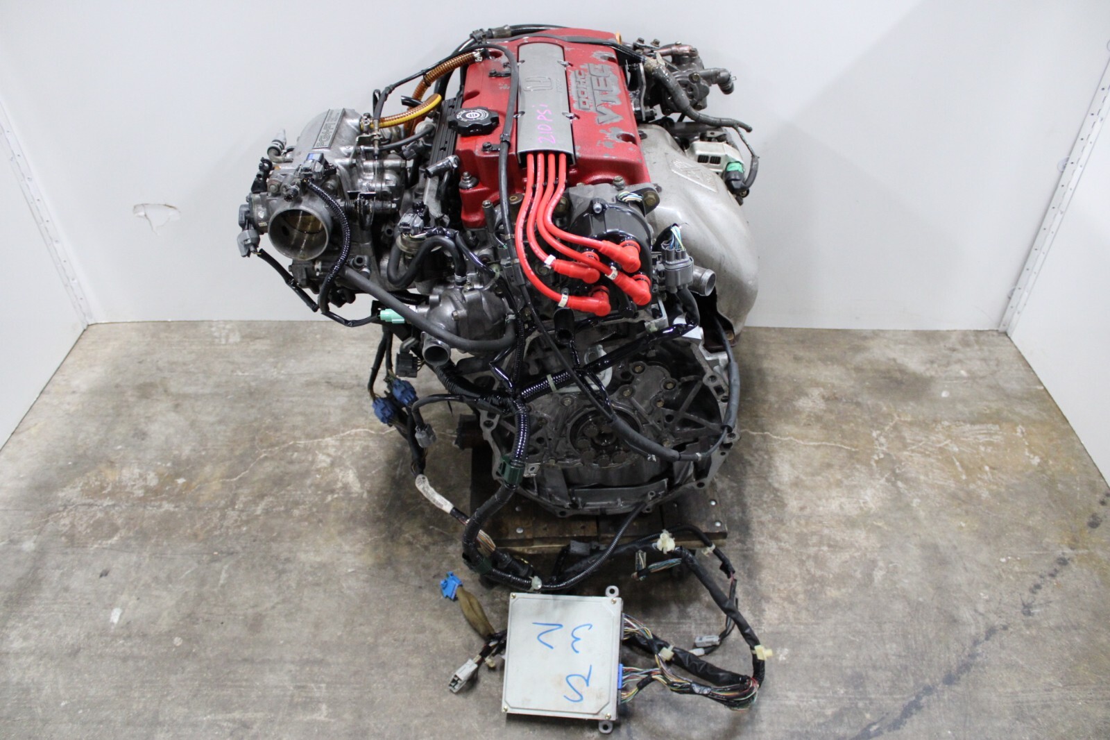JDM 1997-2001 H22A EURO-R HONDA ACCORD HONDA PRELUDE ENGINE WITH WIRING ...