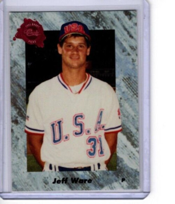 1991 Jeff Ware (RC) Classic Draft Picks #81 USA Baseball | eBay