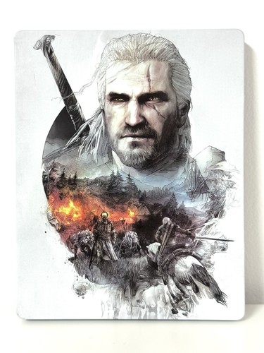 The Witcher Wild Hunt Skellige Steelbook ( PS4 ) Game, Case w ...