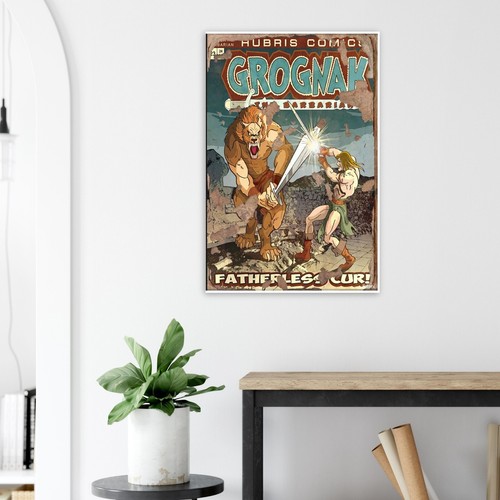Grognak - Fatherless Cur - Fallout 4 Poster | eBay