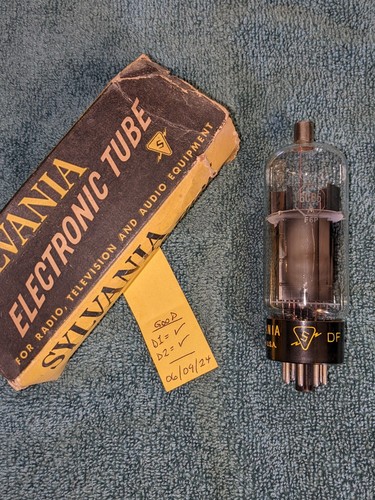6CB5 Sylvania NOS Vacuum Tube - Tests GOOD | eBay