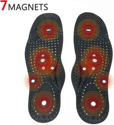 Comfortable Magnetic Foot Insoles Magnet Shoe Inserts for Neuropathy ...