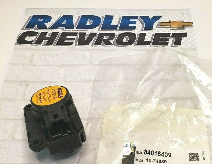 84018409 NEW GM OEM A/C CONTROL ACTUATOR CHEVROLET BUICK CADILLAC B23 ...