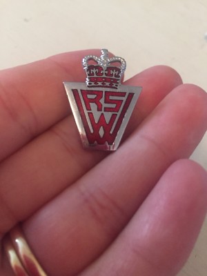 Vintage RSW Crown Pin Badge Maker Marples & Beasley | eBay