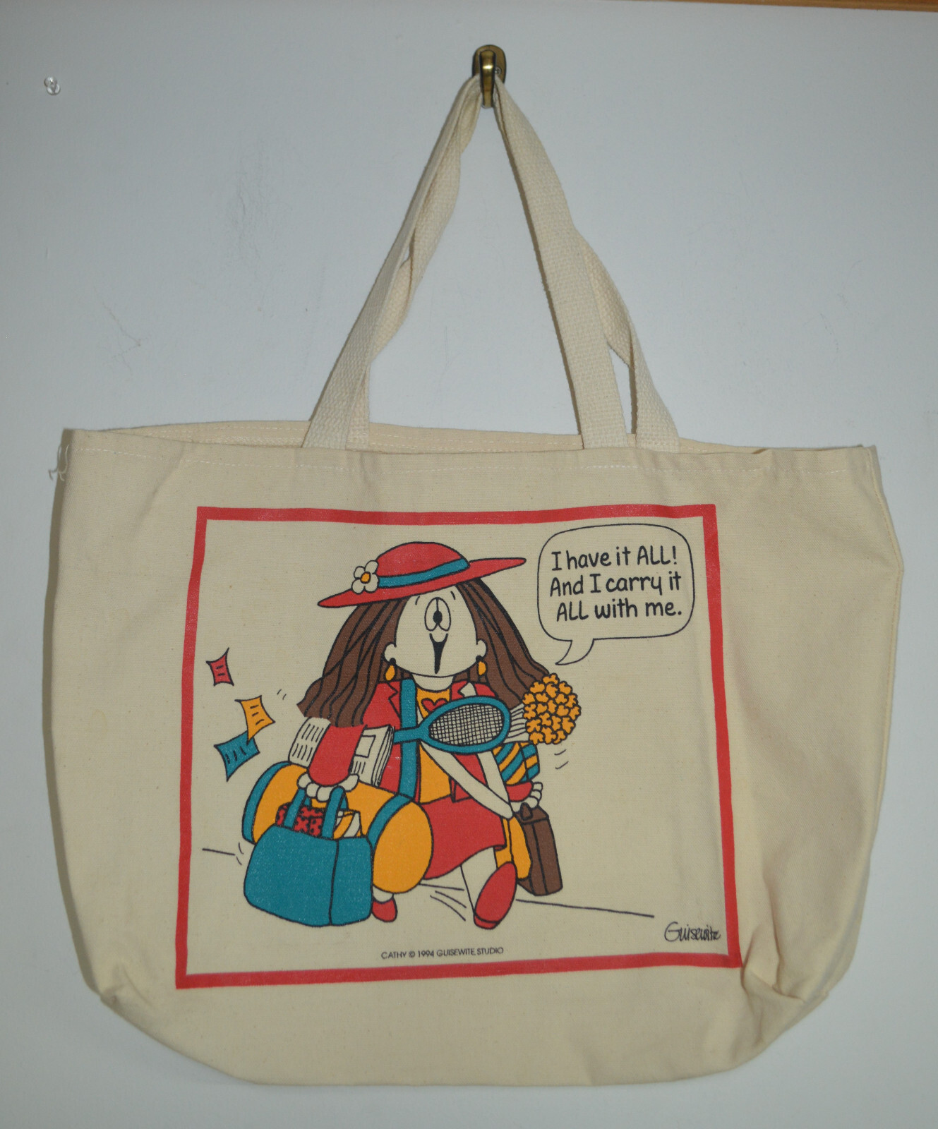 Vintage 1994 Guisewite Studio Cathy Cartoon I Have it… - Gem