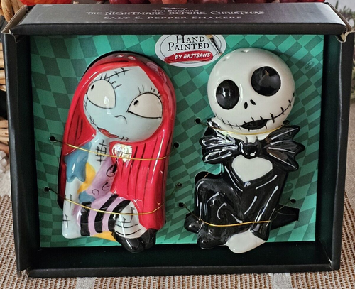 Halloween The Nightmare Before Christmas Jack & Sally Salt Pepper ...