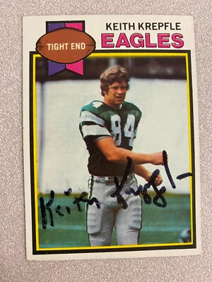 Keith Krepfle signed PHILADELPHIA EAGLES card 1979 Topps | eBay