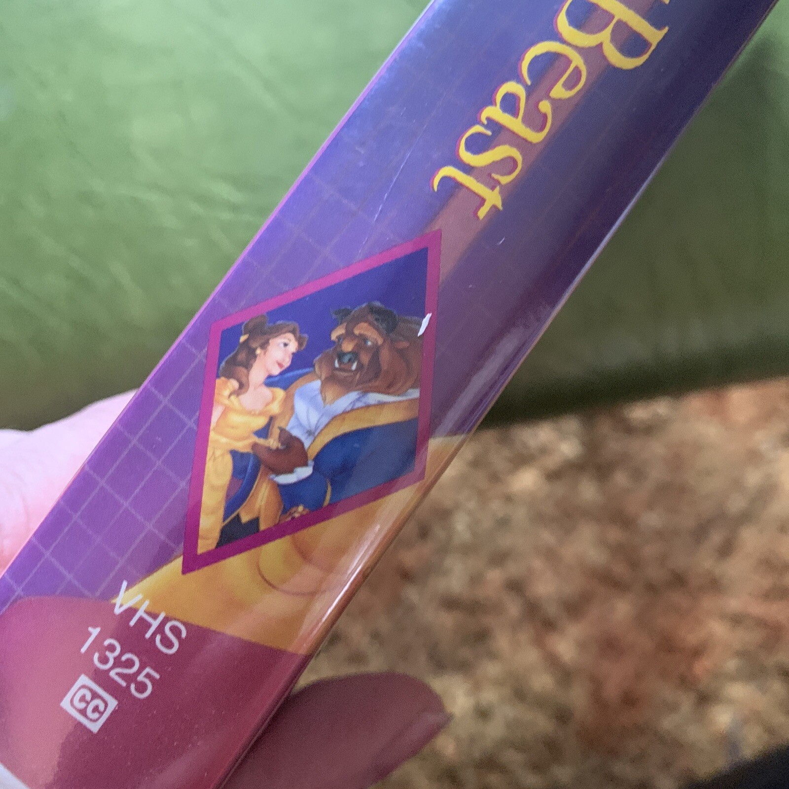 BEAUTY AND THE BEAST 1992 WALT DISNEY CLASSIC BLACK DIAMOND VHS shell ...