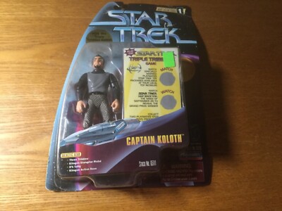 STAR TREK, NEXT GENERATION, CAPTAIN KOLOTH & TRIBBLES. New. Box shows ...