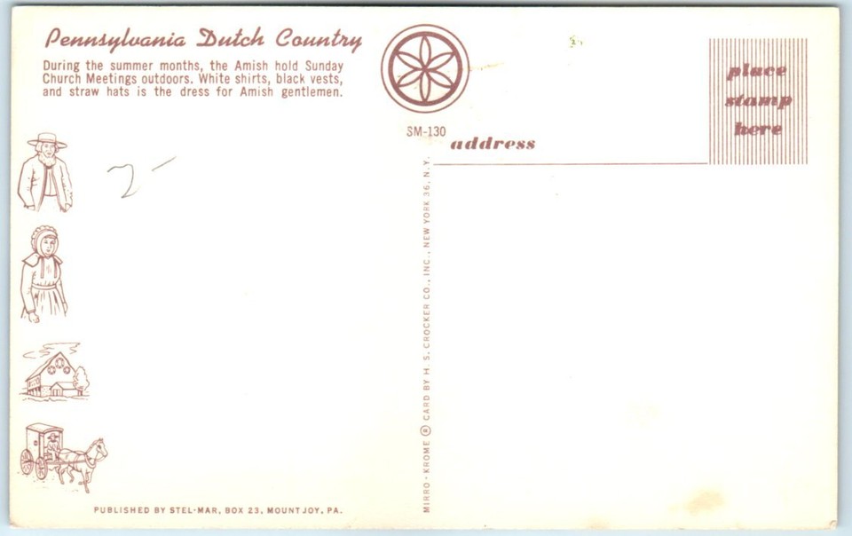 Sunday Church Meetings - Greetings From The Penna. Dutch Country ...