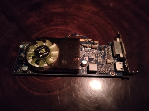 Nvidia Gt120 1gb DDR2 Low Profile Graphics Card HDMI VGA Output | eBay UK