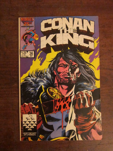 Conan the King #36 - Robert E. Howard - Judith Hunt, Mike Manley art ...