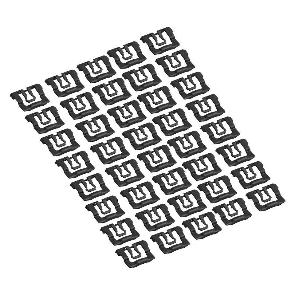 Brand New Windshield Clips Trim Molding Clips Black 40PCS Auto Parts ...