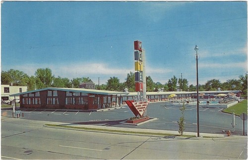 1970 postcard - Park Terrace Motel, Springfield, Ohio | eBay