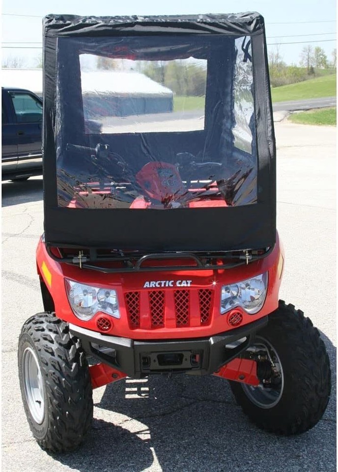 ATV Cab Enclosure Canopy 4 Wheeler Quad Cabin Cover | Polaris | Black ...