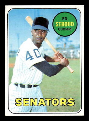 Ed Stroud 1969 Topps #272 Washington Senators Very Good | eBay
