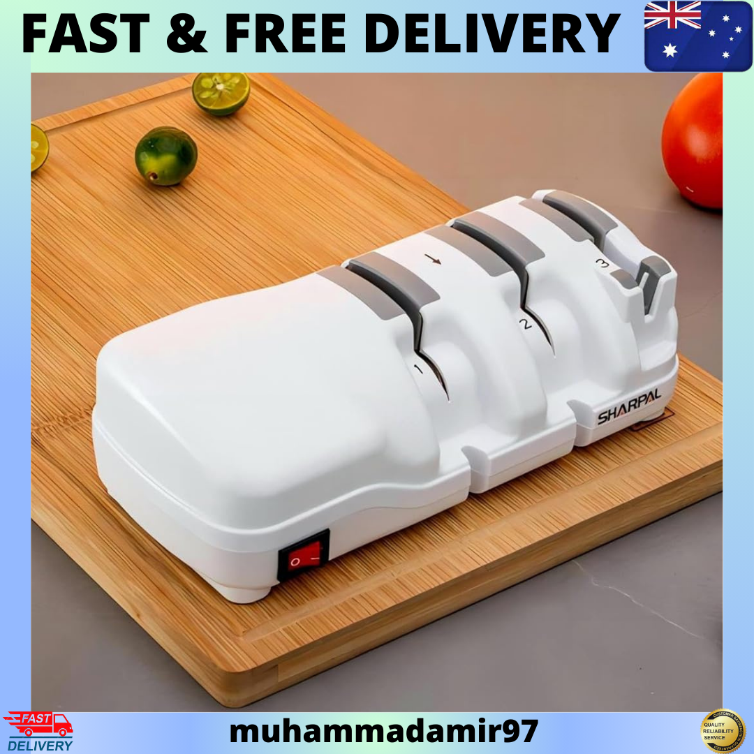 SHARPAL 198H Electric Knife Sharpener 3 Stage Professional Sharpening System | eBay