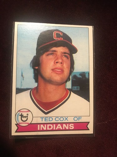 1979 Topps #79 Indians Ted Cox Baseball Card | eBay