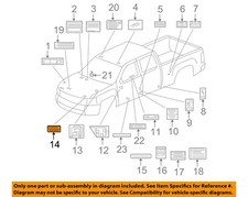 TOYOTA OEM Labels-Information or Warning Sticker 7451448020 for sale ...