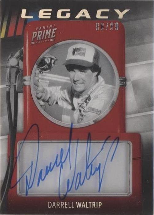 2019 Panini Prime - Legacy Signatures Darrell Waltrip #HOF-DW /99 (AU ...