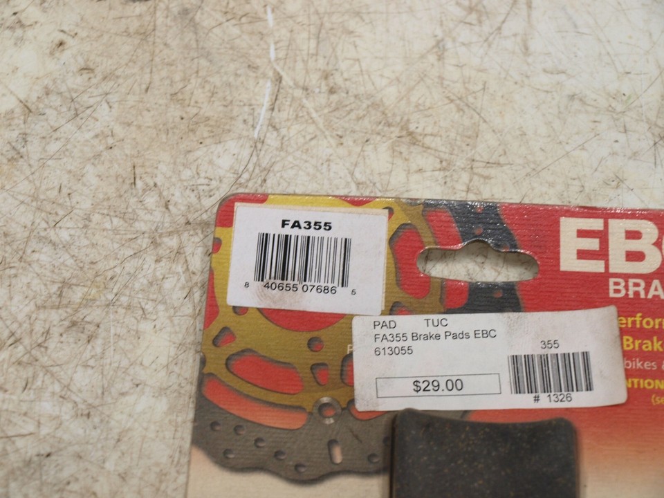 EBC - FA355 - Organic Brake Pads | eBay