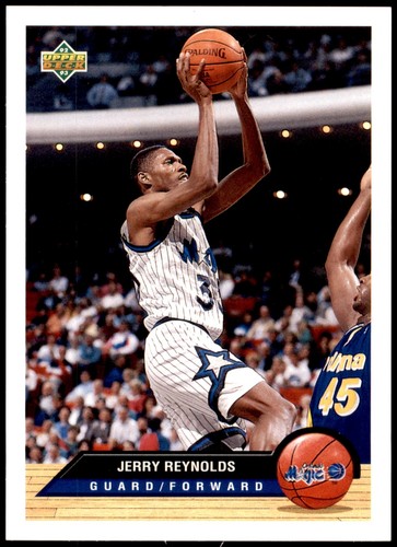Jerry Reynolds #OR6 1992-93 Upper Deck McDonald's Orlando Magic | eBay.de