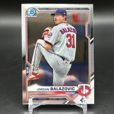 Jordan Balazovic 2021 Bowman Chrome Prospect Rookie Card #BCP-61 ...