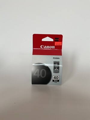 Genuine Canon Black 40 Pixma Fine Ink Cartridge PG-40 Brand New In Box ...