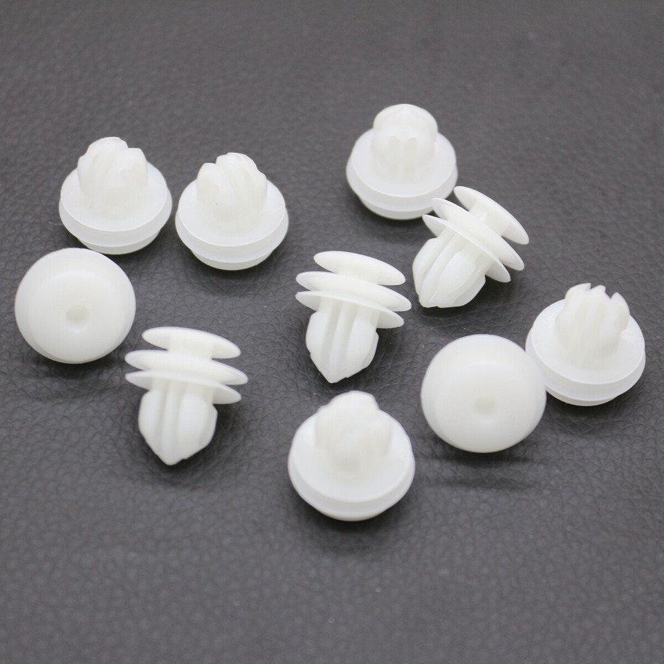 10Pcs Garnish Moulding Clip Trim Panel Retainer Rivet 62217-13010 For ...