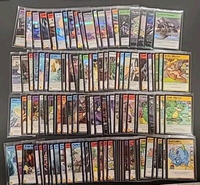 NEOPETS CURSE OF MARAQUA COMPLETE SET 120/120 WOTC VINTAGE 20 FOIL ...