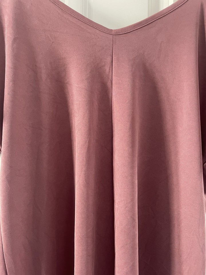 Lovely Dusky Pink knee length dress size S 10 Mercer & Madison | eBay