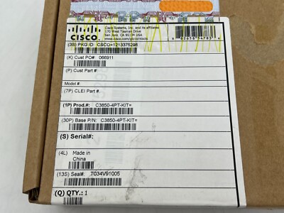 Cisco Four-Point Rack Mounting Kit for Catalyst 3850 / C3850-4PT-KIT ...