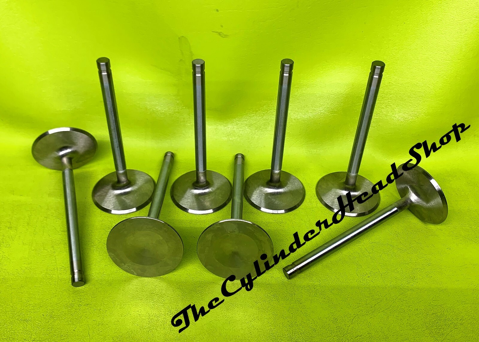 BIG BLOCK CHEVY STAINLESS INTAKE VALVES 2.19 1 PIECE BBC STOCK LENGTH ...