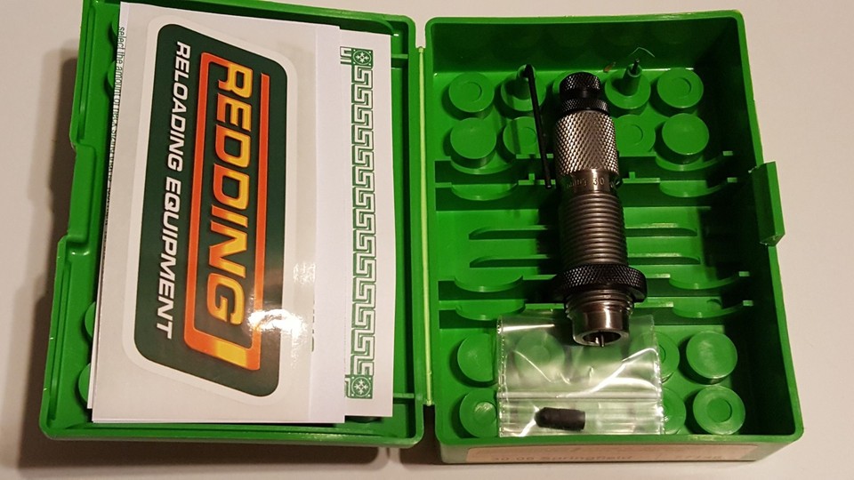 77148 REDDING TYPE-S FULL LENGTH BUSHING SIZING DIE - 30-06 SPRINGFIELD ...