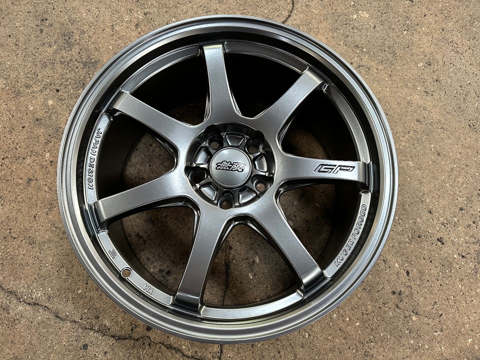 New 18x8.5J 5x114.3 (4 pcs) Mugen GP Design Wheel Honda Fit Civc HRV ...