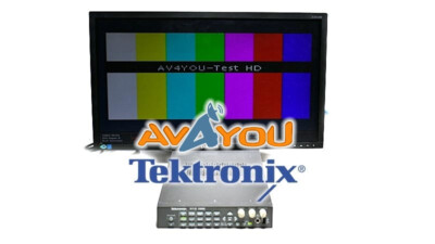 Tektronix WVR5000 Multi-format Waveform Rasterizer OPT: SD HD DG Audio ...