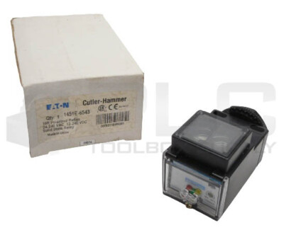 NEW CUTLER HAMMER 1451E-6543 16ft POLARIZED REFLEX 24-240VAC 12-240VDC ...